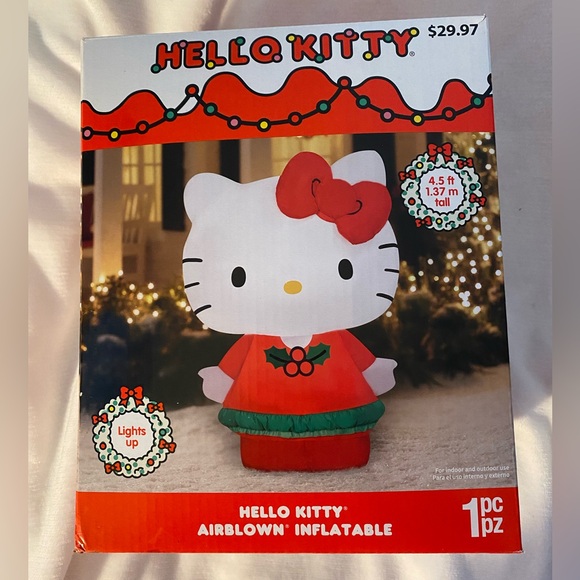Hello Kitty | Holiday | New In Box Hello Kitty Light Up Outdoor ...